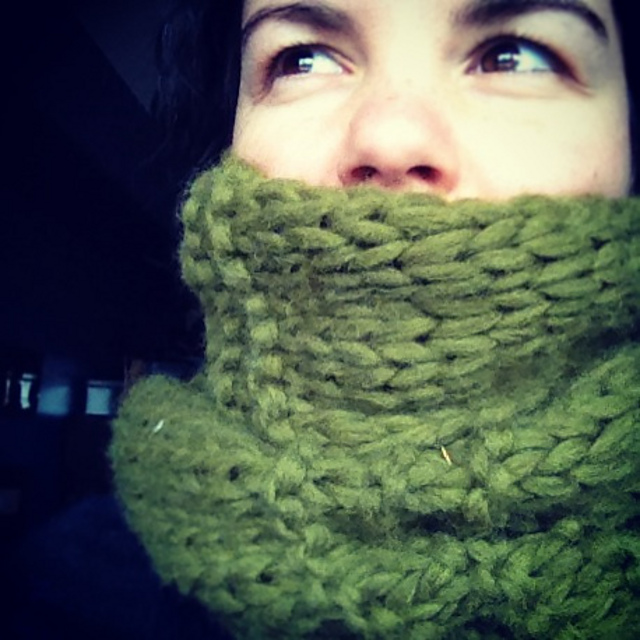Ravelry: Chunky cowl for harsh winter! pattern by Anne Gosselin