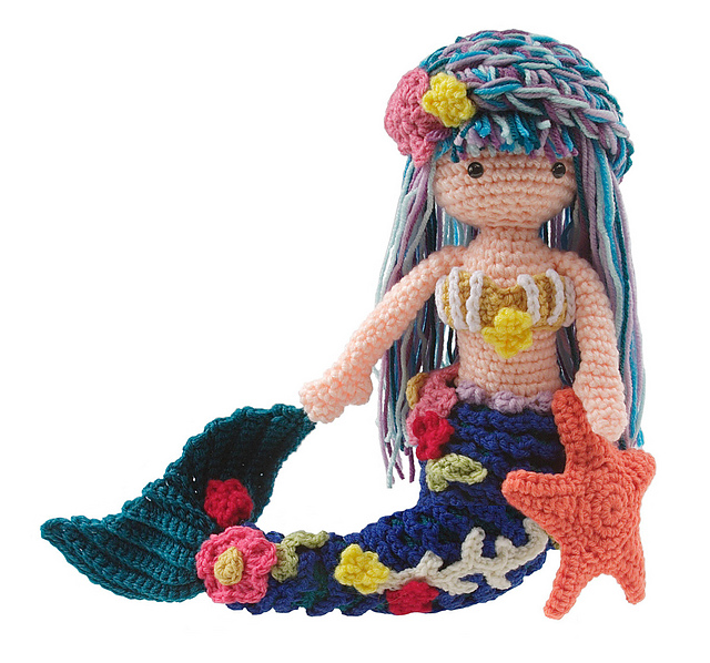 Ravelry: Arianna Mermaid Doll pattern by Carolyn Christmas