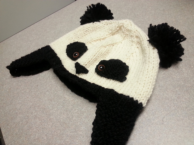 Ravelry: Another Panda Hat pattern by Grace Wang