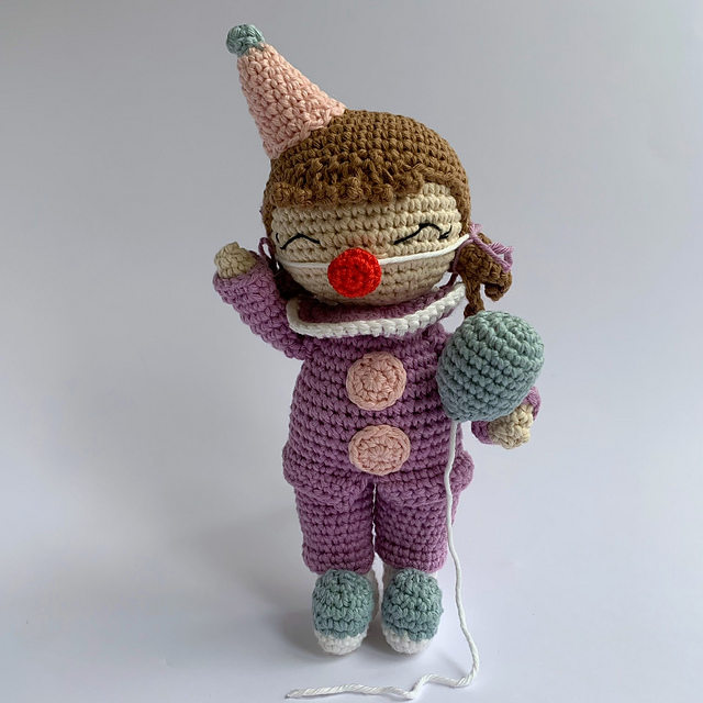 Ravelry: Clara the Clown pattern by Grace Robson