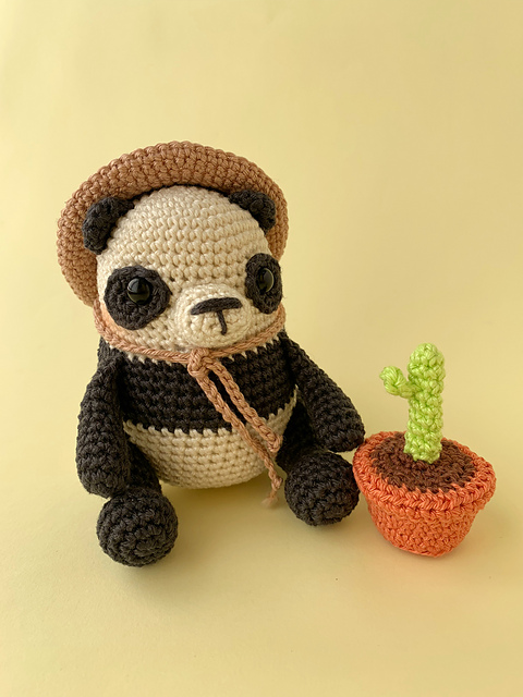 Ravelry: Pip the Panda pattern by Grace Robson