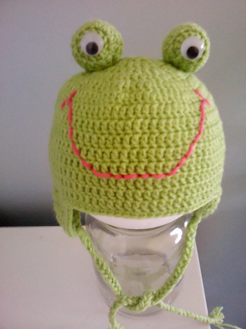 Ravelry: granny80's frog hat