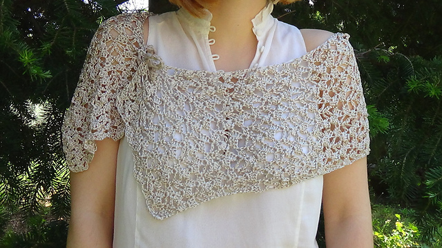 Ravelry: Elegant Lacy Wrap pattern by Merry Mary Stories