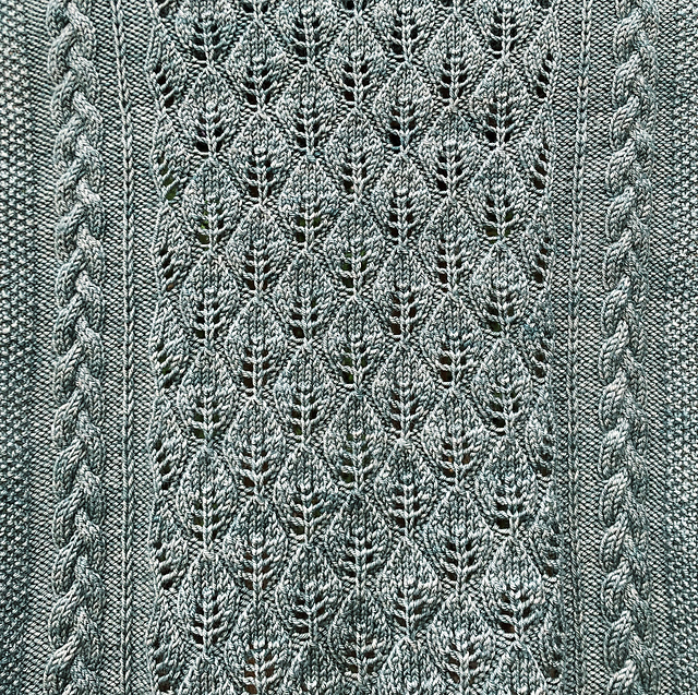 Ravelry: Twisting Vines Wrap pattern by A. Palmatier