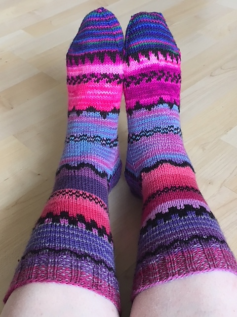 Ravelry: Super Scrappy Socks pattern by Becky Greene