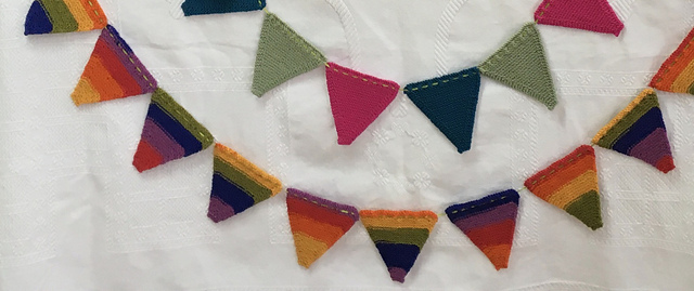 Ravelry: Beginner Bunting Triangles pattern by Kath Andrews