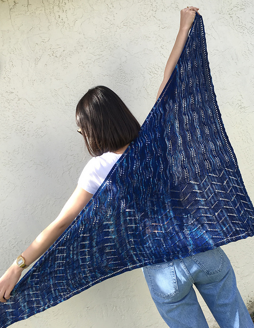 Ravelry: RipTide Shawl pattern by Liz Harris