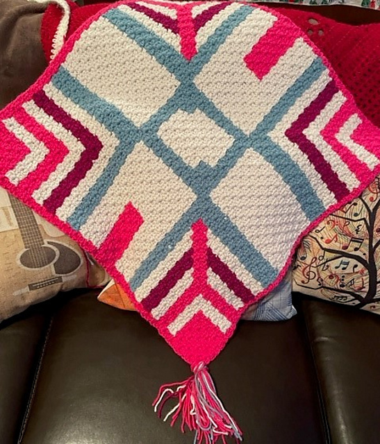 Ravelry: C2C Crossroads pattern by Karen Spittal-Li