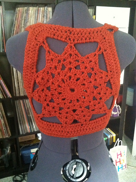 Ravelry: Star Backed Vest pattern by Earth Tricks