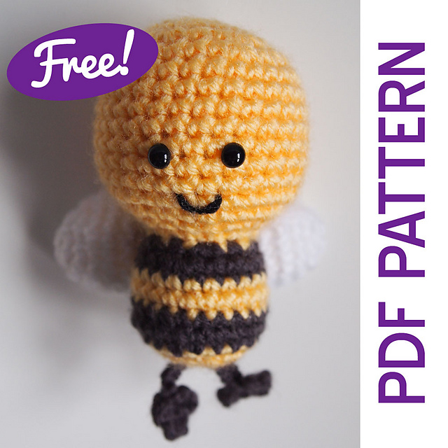 Ravelry: Bumble Bee Buddy pattern by Ham and Eggs