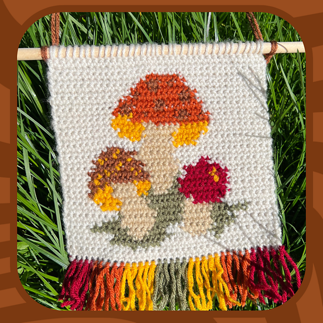 Ravelry: merry mushy tapestry pattern by Hailey Bussian