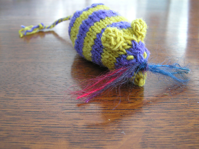 Ravelry: Embellished Catnip Mouse Toy pattern by Robert Matthews
