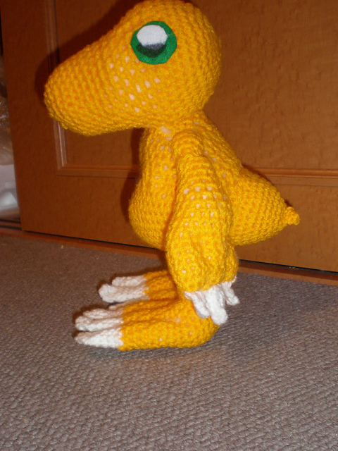 Ravelry: Agumon pattern by Jennifer Alberghini