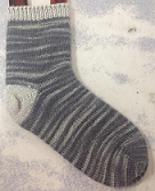 Ravelry: Basic Toe Up Sock pattern by Lori Nowochin