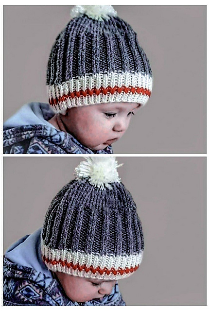 Ravelry: Classic Work Sock Baby Toque pattern by Gabrielle Vansteelandt