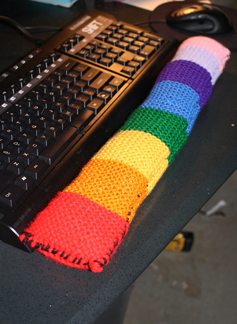 Ravelry: Keyboard Wrist Rest pattern by Morgan Tyree