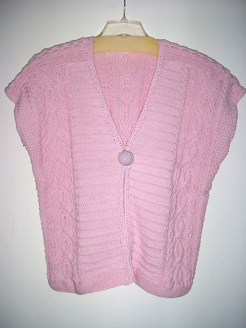 Ravelry: Fisherman Vest pattern by Kerry Ferguson