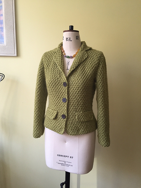 Ravelry: Fitted Jacket pattern by Wendy Yarns