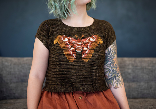 Ravelry: The Atlas Crop pattern by Hailey Bailey
