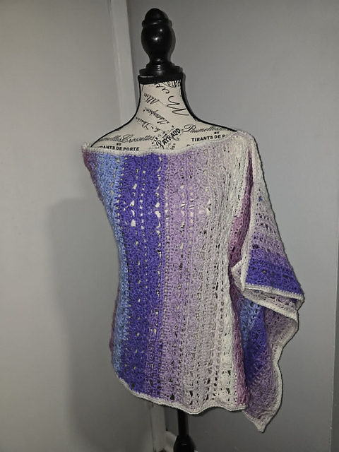Ravelry: The High Tide Poncho pattern by Casey Ruiz