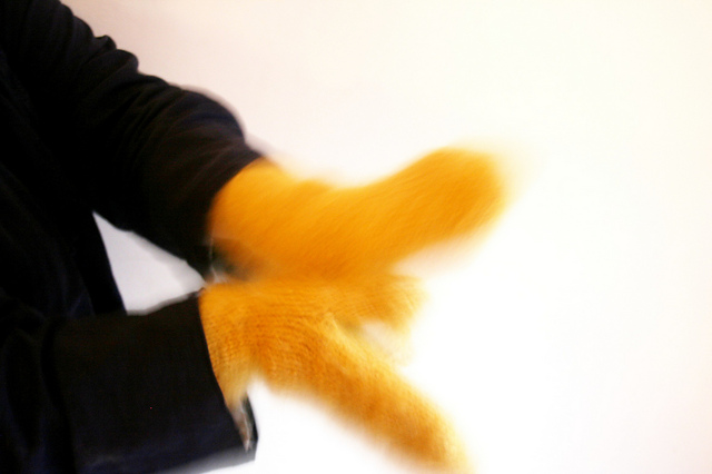 Ravelry: Soft Yellow Mittens pattern by Halldora J