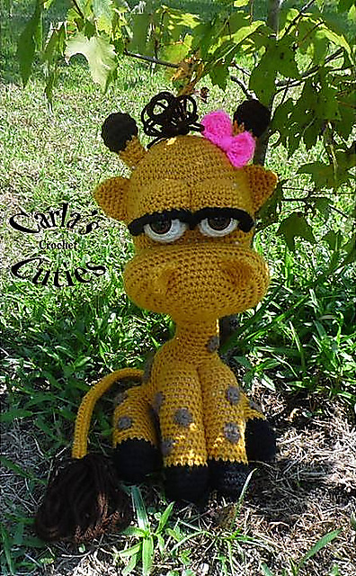 Ravelry: Geraldine the Giraffe pattern by Carla Scull