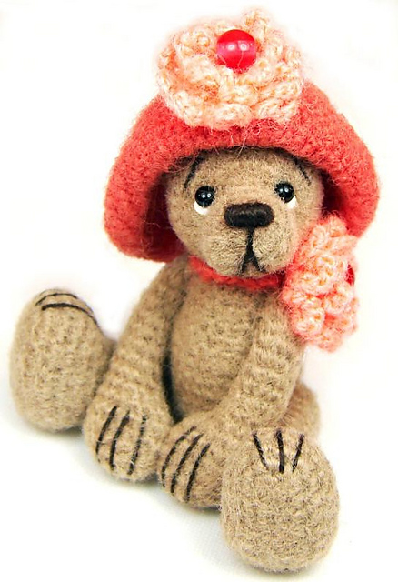 Ravelry: Miniature April Bear pattern by Debi Beckett