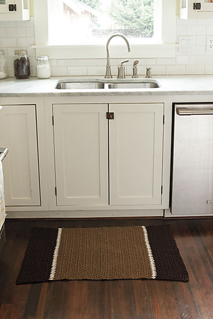 Ravelry: Crocheted Kitchen Rug pattern by Hannah Maier