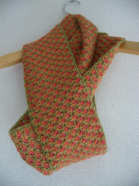 Ravelry: #24 muffler pattern by Tatsuya Kaigai