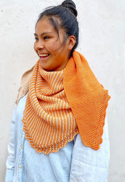 Ravelry: Promise of Spring shawl pattern by Kam - handknitbykam