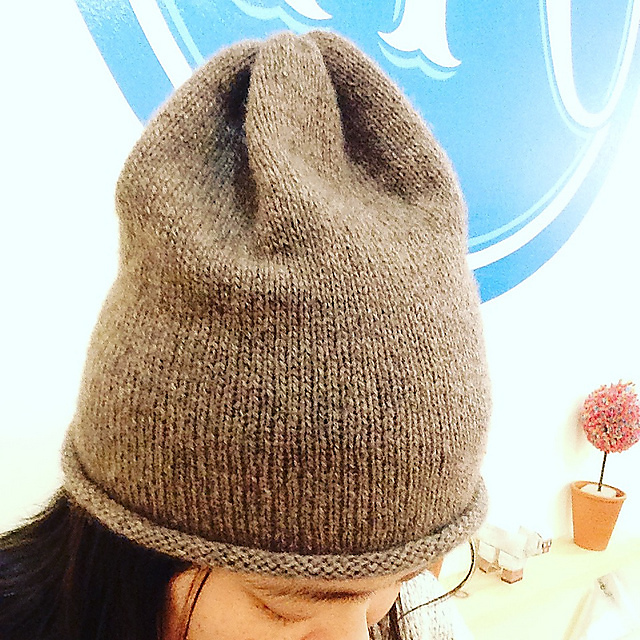 Ravelry: Slouchy Cashmere Toque pattern by Handknit Yarn Studio