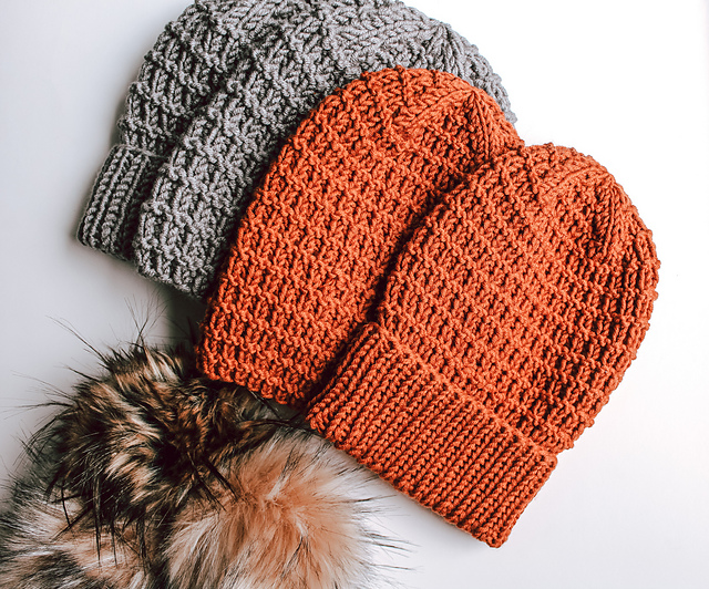 Ravelry: The Mountain Ridge Beanie pattern by Dana Dizon