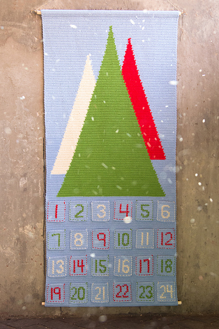 Ravelry: Scandinavian Advent Calendar pattern by Heidi Gustad
