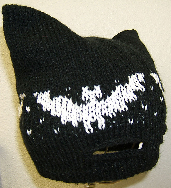 Ravelry: Super Hero Bat Hat pattern by Sharon Mooney
