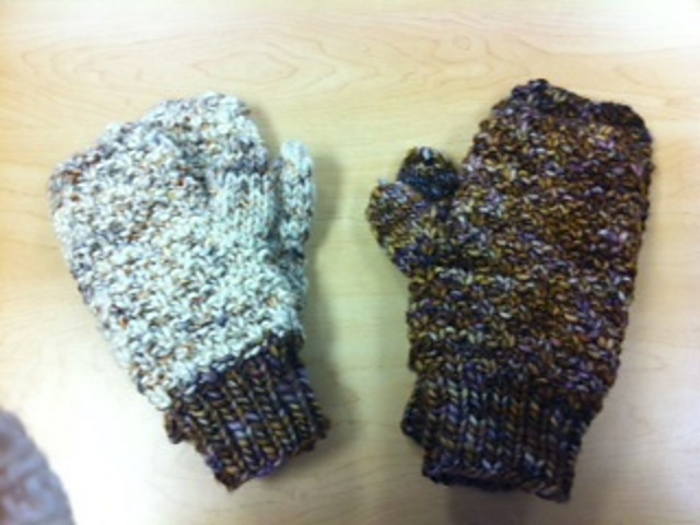 Ravelry: Super Bulky Textured Mittens pattern by Deb Zipse
