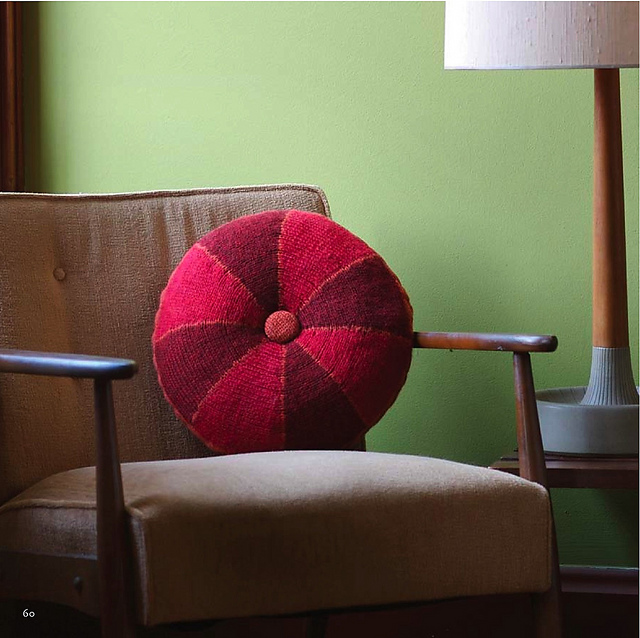 Ravelry: Pinwheel Pillow pattern by Hannah Fettig