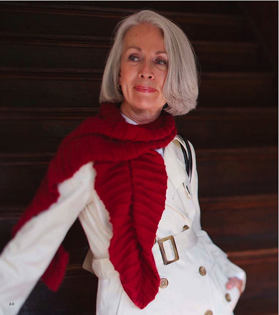 Ravelry: Cashmere Ruffles Scarf pattern by Hannah Fettig