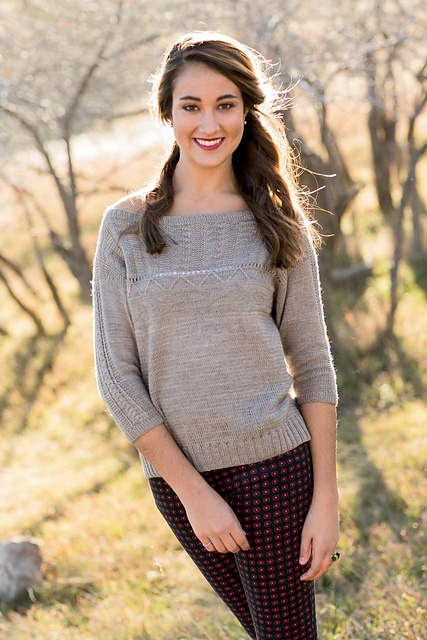 Ravelry: Bailiwick Pullover pattern by Courtney Spainhower