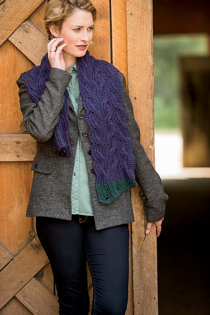 Ravelry: Tandem Scarf pattern by Robin Melanson