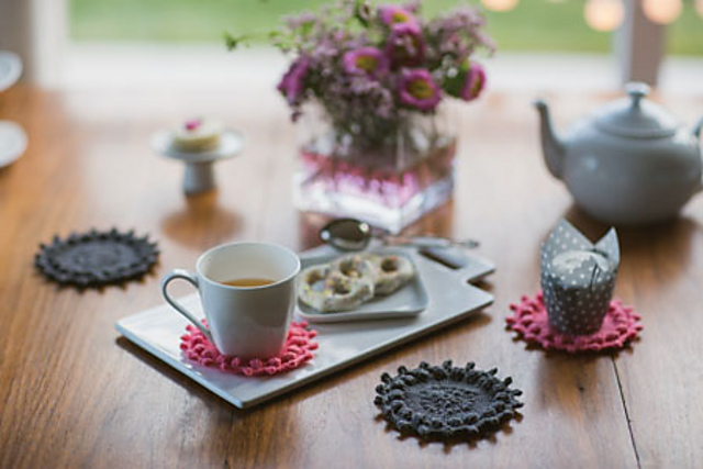 Ravelry: Hobnail Coasters pattern by Jesie Ostermiller