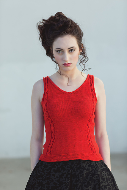 Ravelry: Jessica Tank pattern by Carol Feller