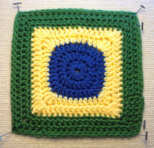 Ravelry: Circle in Square, Granny pattern by Alison Markstone