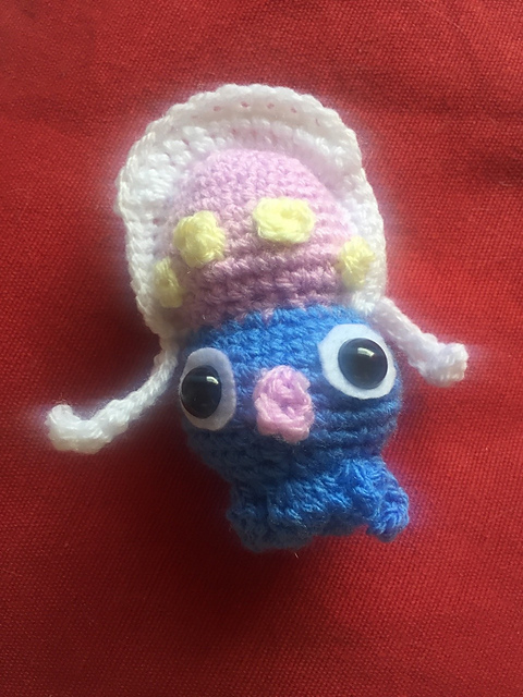 Ravelry: Pokemon Inkay Amigurumi pattern by Alexis Cooper