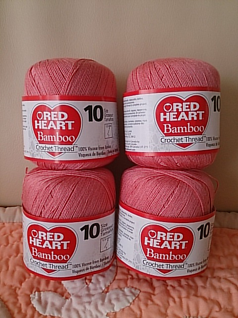 Ravelry: Red Heart Bamboo Crochet Thread Size 10