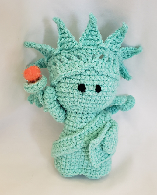 Ravelry: Statue of Liberty pattern by Suzy Edukaitis