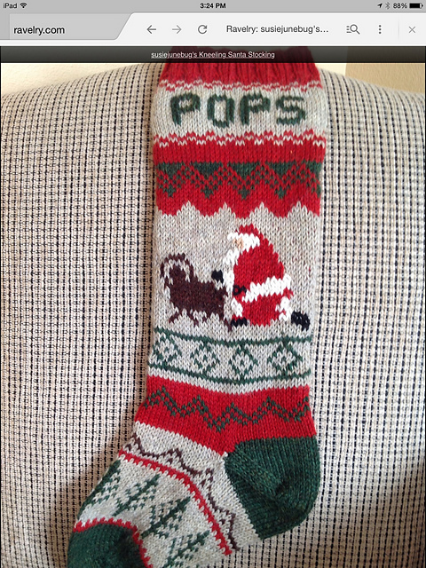 Ravelry: Kneeling Santa Chart pattern by Lorraine Echter