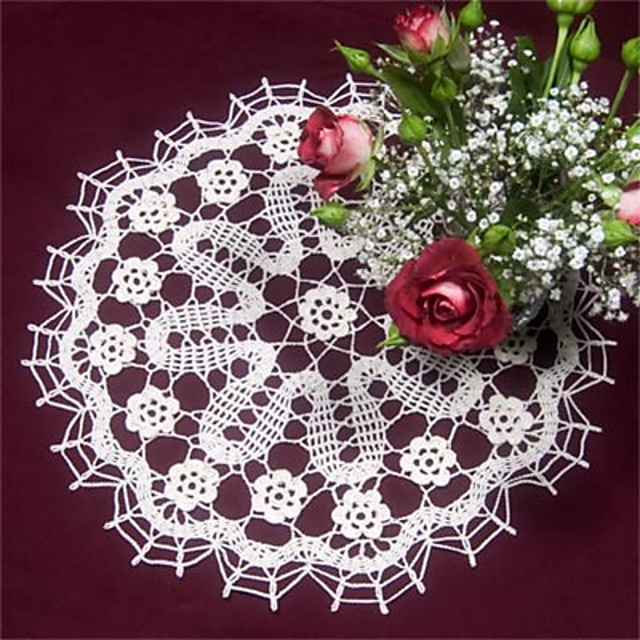 Ravelry: Forget-Me-Not Doily Pattern BC503 pattern by Hartmut Hass