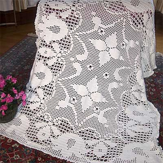 Ravelry: Flower Afghan Pattern FA701 pattern by Hartmut Hass