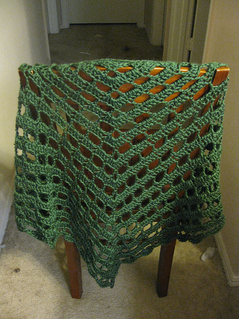 Ravelry: Half Lace Shawl pattern by Sarah Williamson