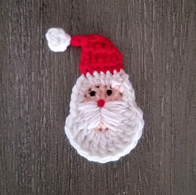 Ravelry: Santa Applique pattern by Michele Webb